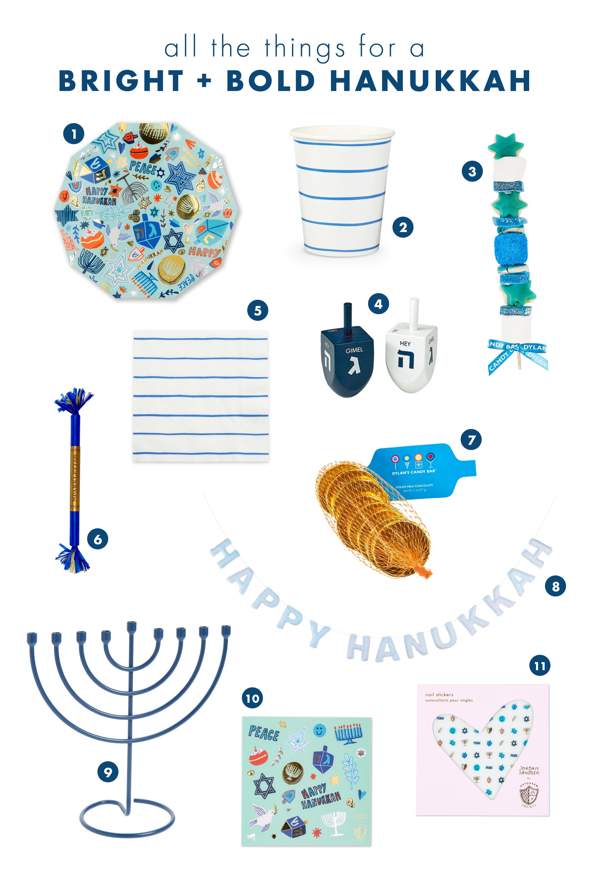all the things: bright + bold hanukkah – Daydream Society