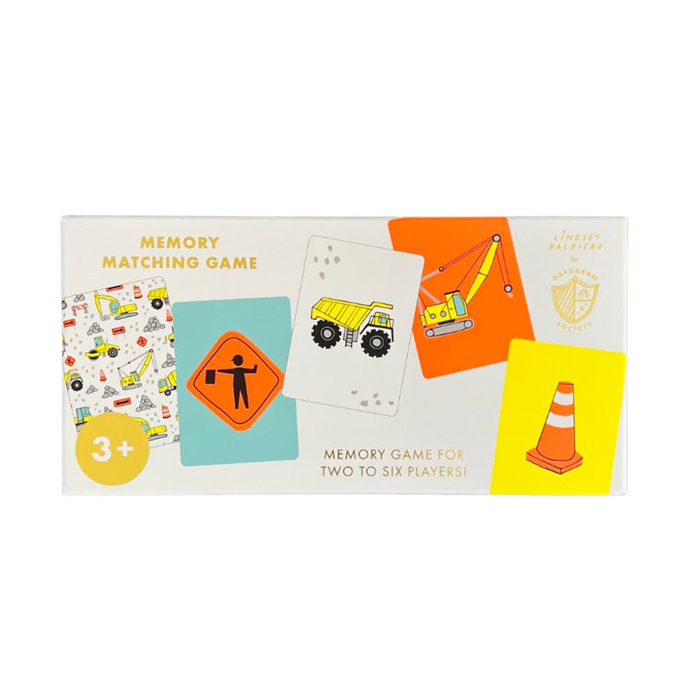 Under Construction Memory Match Game – Daydream Society