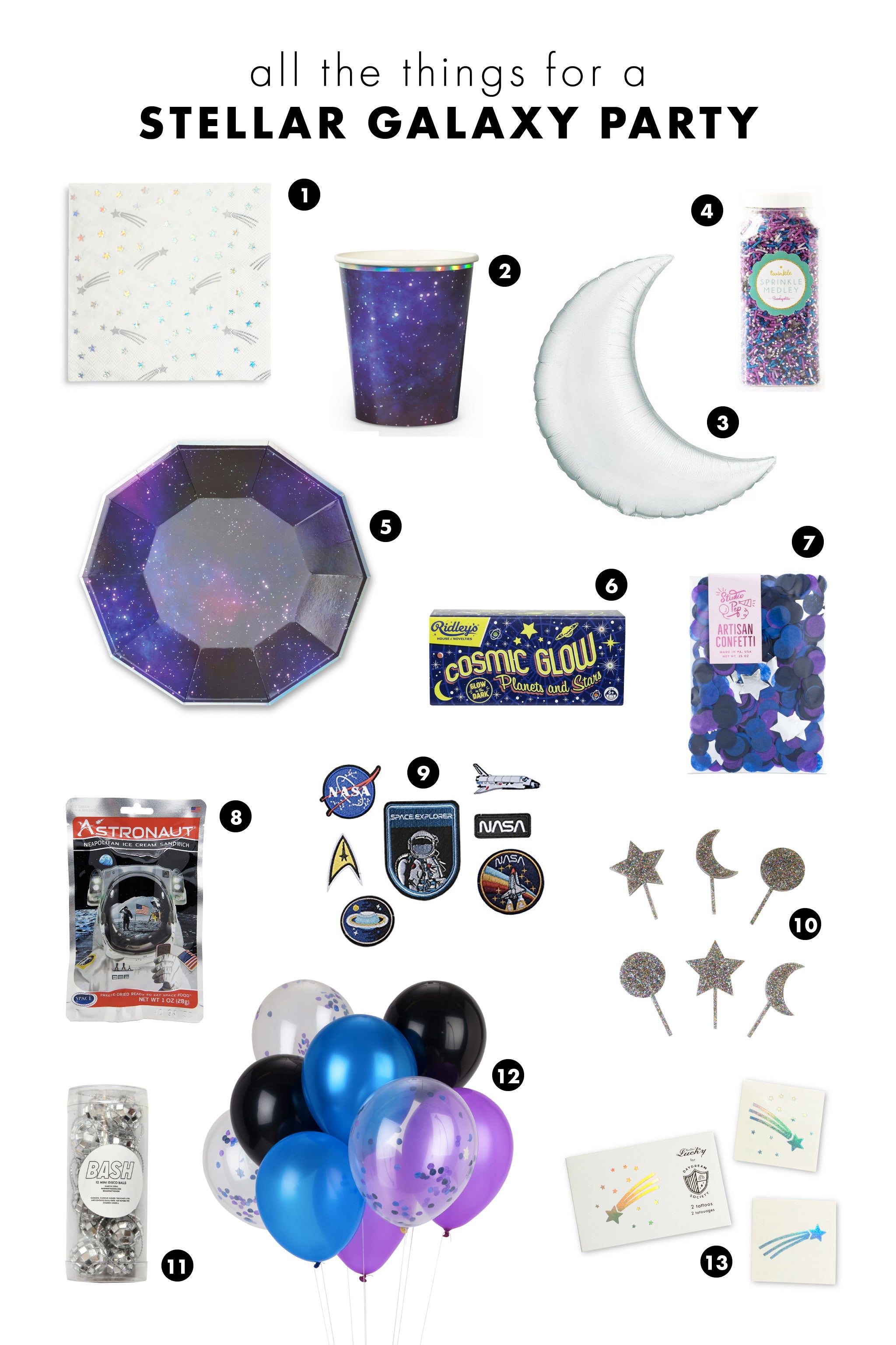 all the things: stellar galaxy party – Daydream Society