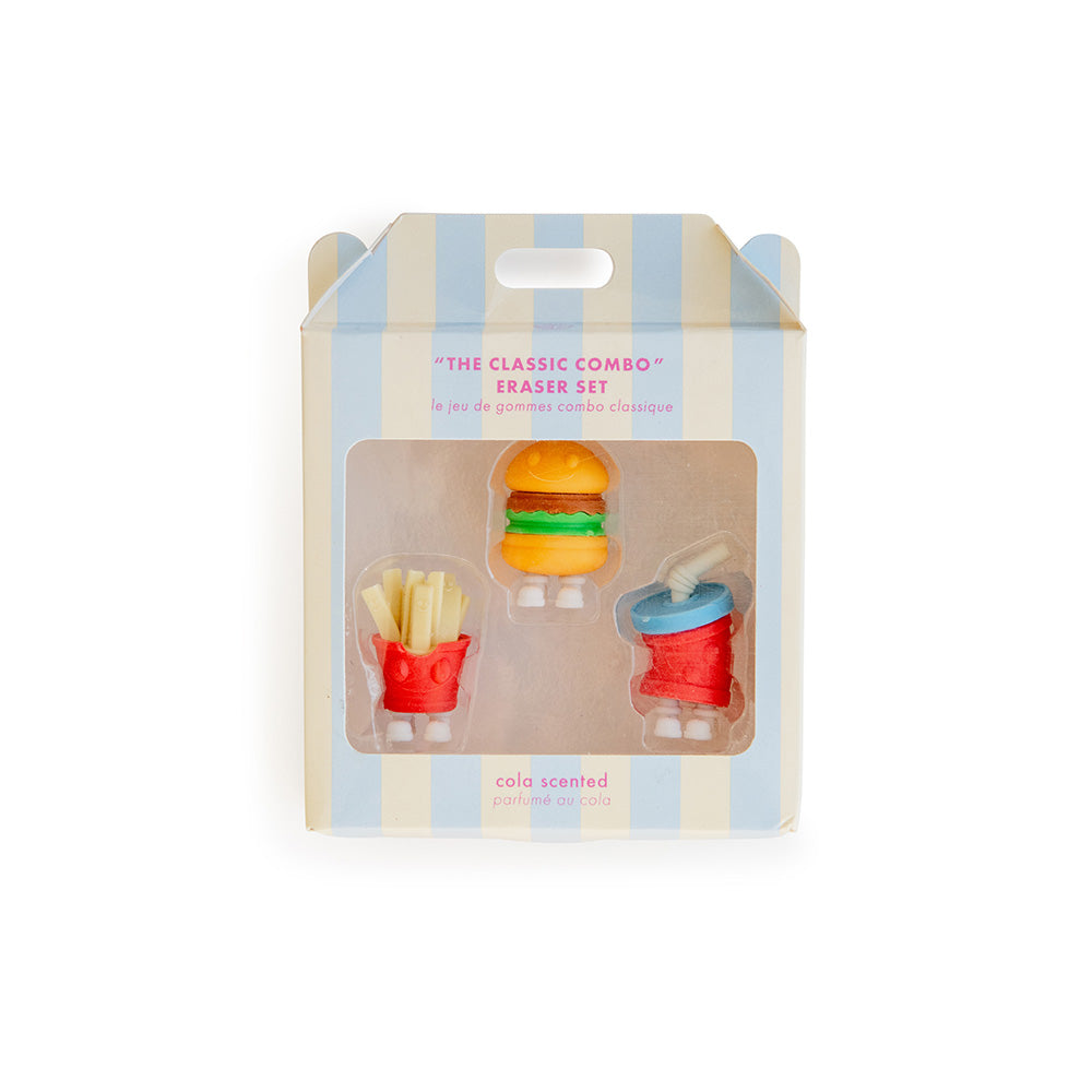 Classic Fast Food Combo Eraser Set – Daydream Society