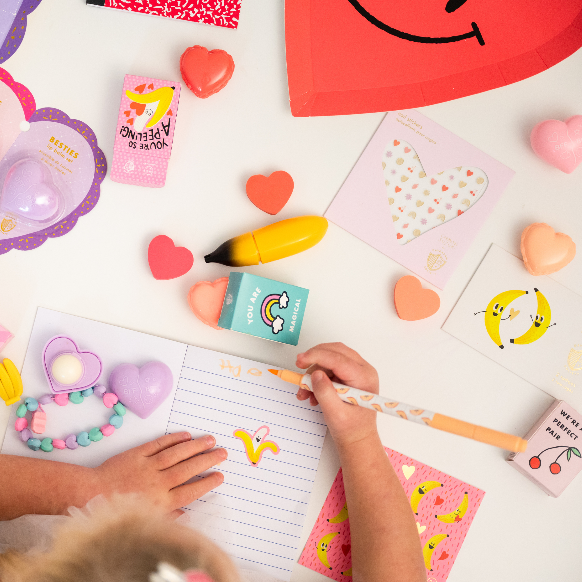 Kids’ Valentine Eraser Classroom - Set of 12 – Daydream Society