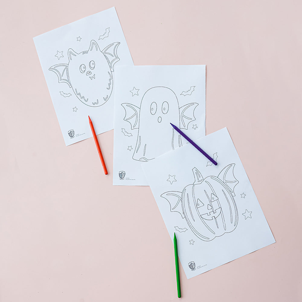 Going Batty Coloring Page – Daydream Society