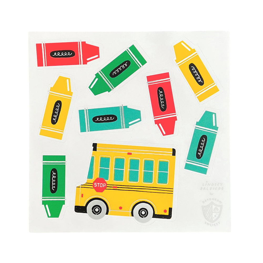 School Days Sticker Set – Daydream Society