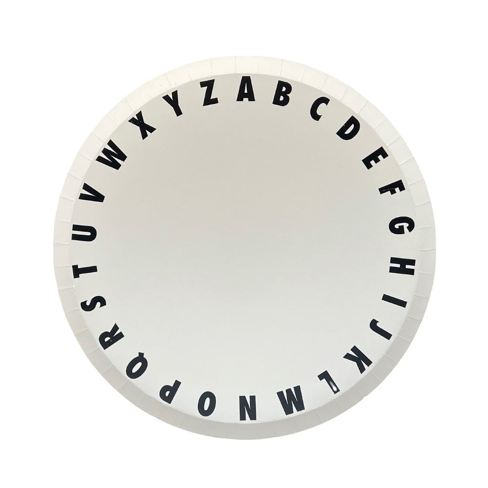 School Days Large ABC Plates – Daydream Society