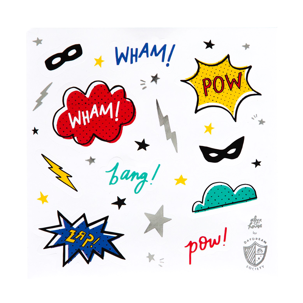 Superhero Sticker Set – Daydream Society